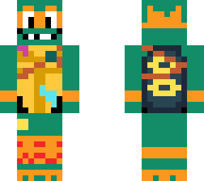 Mikey Rise of the TMNT | Minecraft Skin