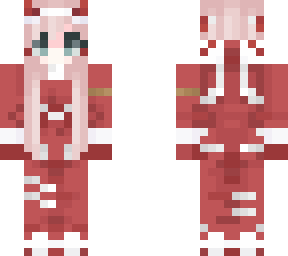 Zero Two DITF Edit | Minecraft Skin