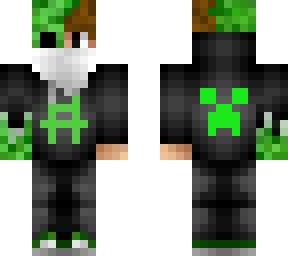 Half Creeper | Minecraft Skins