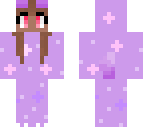 Purple Pastel puppy onesis | Minecraft Skin