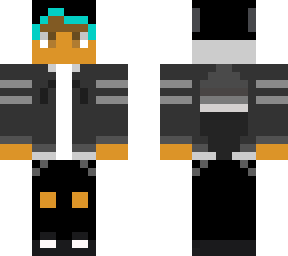 Gray wolf king | Minecraft Skin