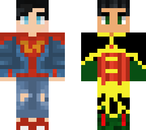 Damian Wayne Minecraft Skin