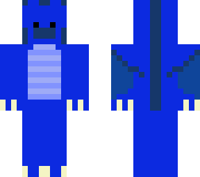 Blue Dragon | Minecraft Skin