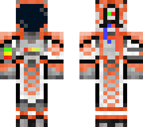 Exponent Axis Martian Astronaut | Minecraft Skin