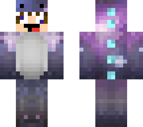 Derpy galaxy dino | Minecraft Skin