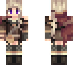 Editted Medieval Girl Skin | Minecraft Skin