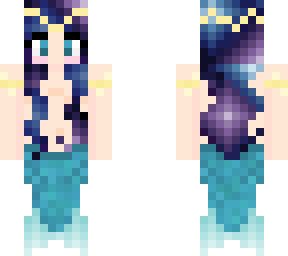 Mermaid Minecraft Skin