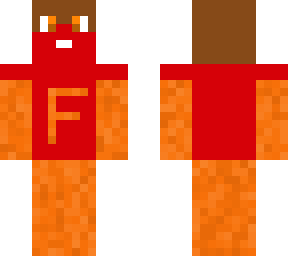 red fire | Minecraft Skin