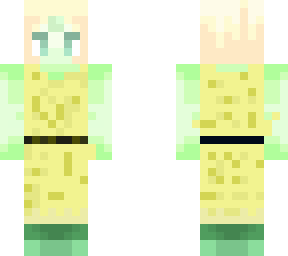 peridot flower girl dress | Minecraft Skin