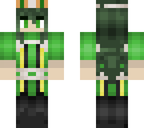 Tsuyu Asui | Minecraft Skin