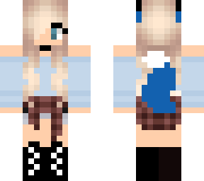 Ultima Wolf Girl | Minecraft Skins