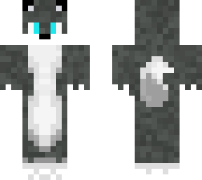Gray Wolf | Minecraft Skin