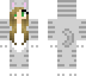Dziewczyna Kot Minecraft Skins