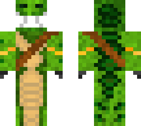 Green Naga V2 | Minecraft Skin