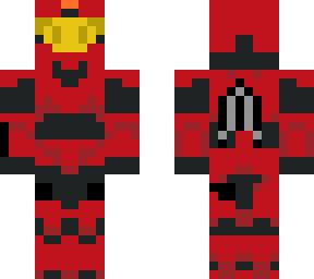 halo red spartan | Minecraft Skin