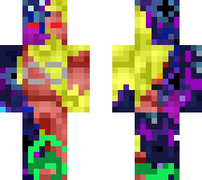 Infected Infinity Universe Steve | Minecraft Skin