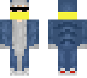09sharkboy Yellow Mask | Minecraft Skin