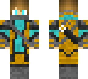 Diamond VRM Dragon Master | Minecraft Skin