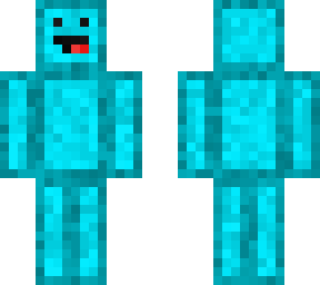 light blue profile skin | Minecraft Skin