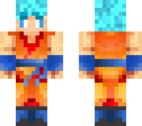Derp SSJBLUE goku (edit) | Minecraft Skin
