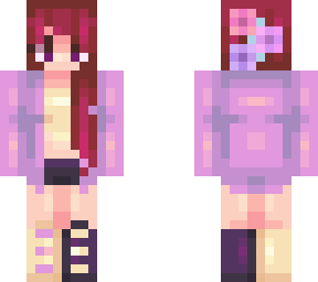 Galaxy Flora | Minecraft Skin