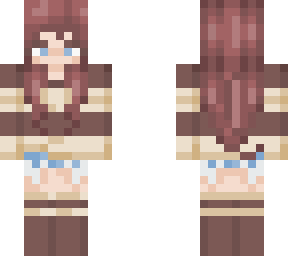 Grumpy Cat Girl | Minecraft Skin