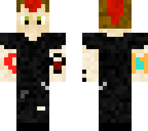 Mohawk and Tattoos | Minecraft Skin
