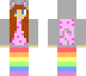 nyan cat girl | Minecraft Skins