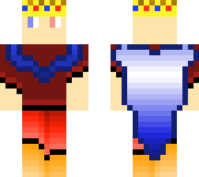 Boy playing King | Minecraft Skin