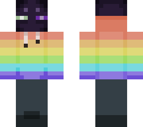 enderman said *** rights | Minecraft Skin