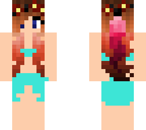 Beach girl | Minecraft Skin