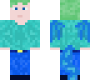boy with dragon wings and tail | Minecraft Skin