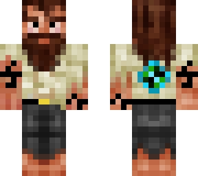 Islander Fix with tattoo | Minecraft Skin