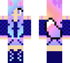 Galaxy Fox | Minecraft Skin