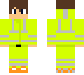 Hi-Vis Worker | Minecraft Skin