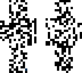 bar code skin | Minecraft Skin