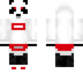 Supreme Panda | Minecraft Skin
