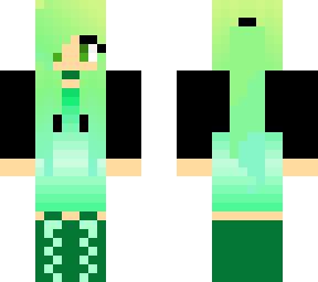Green Popstar | Minecraft Skin