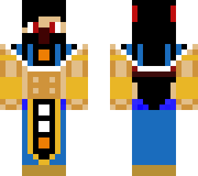 Ultimate fire wolf king | Minecraft Skin