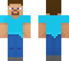 Bright Steve (Edit Of Developer Steve) | Minecraft Skin