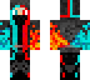 fire ad ice | Minecraft Skins
