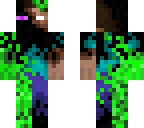 Mixed Steve (One eye changed) | Minecraft Skin