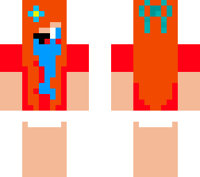 noob girl | Minecraft Skin