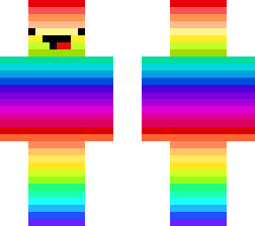derpy rainbow | Minecraft Skin