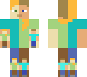 Steve And Alex | Minecraft Skins