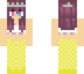 Mermaid Pancake | Minecraft Skin