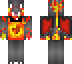 mega charizard x | Minecraft Skins
