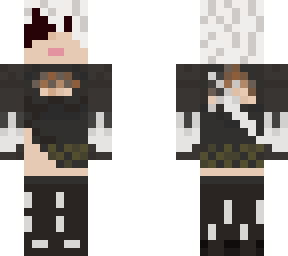 2B Nier Automata | Minecraft Skin