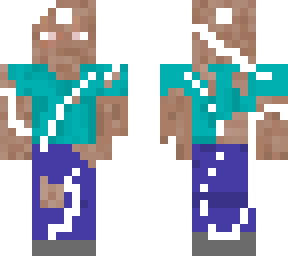Broken Steve | Minecraft Skin