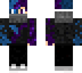 Blue and Purple Magic | Minecraft Skin